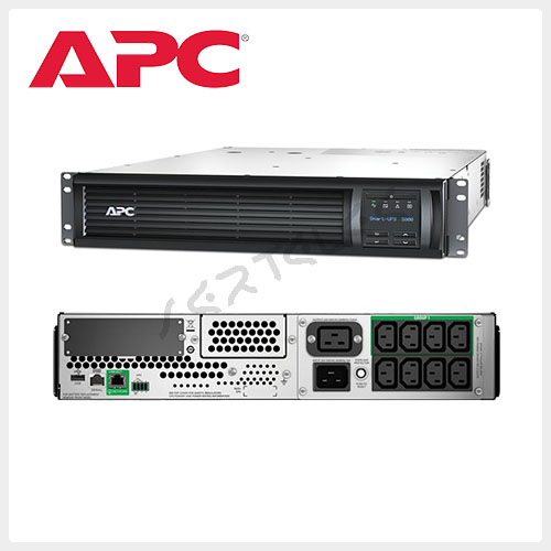 APC Ups Smart 3000VA 2700W 220/230/240V SMT3000RMI2UC – Sertelec