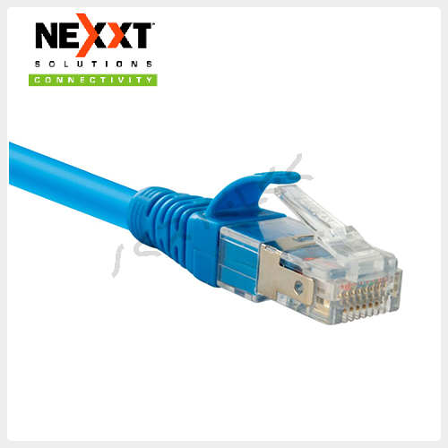 Nexxt Patch Cords Cat.6A S/Ftp 2.1m LSZH Azul | NAB-PCS6A7FBL – Sertelec