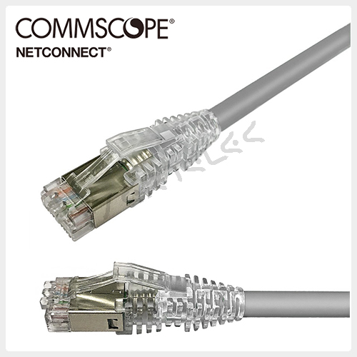 Commscope Patch Cord S/FTP Multifilar RJ-45 Cat6A LSZH 1.0mts Gris ...