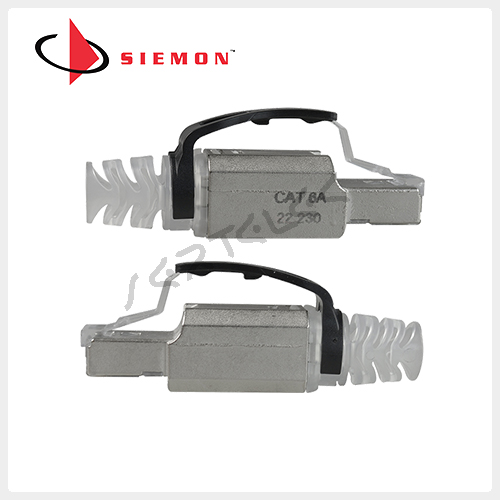 Siemon Plug CAT6A Blindado 22-26 AWG | ZP1-6AS-01B – Sertelec