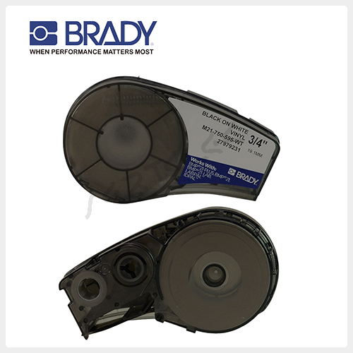 Brady Etiqueta Adhesiva Vinyl 19.0mm x 6.4mts Blanco M21-750-595-WT ...